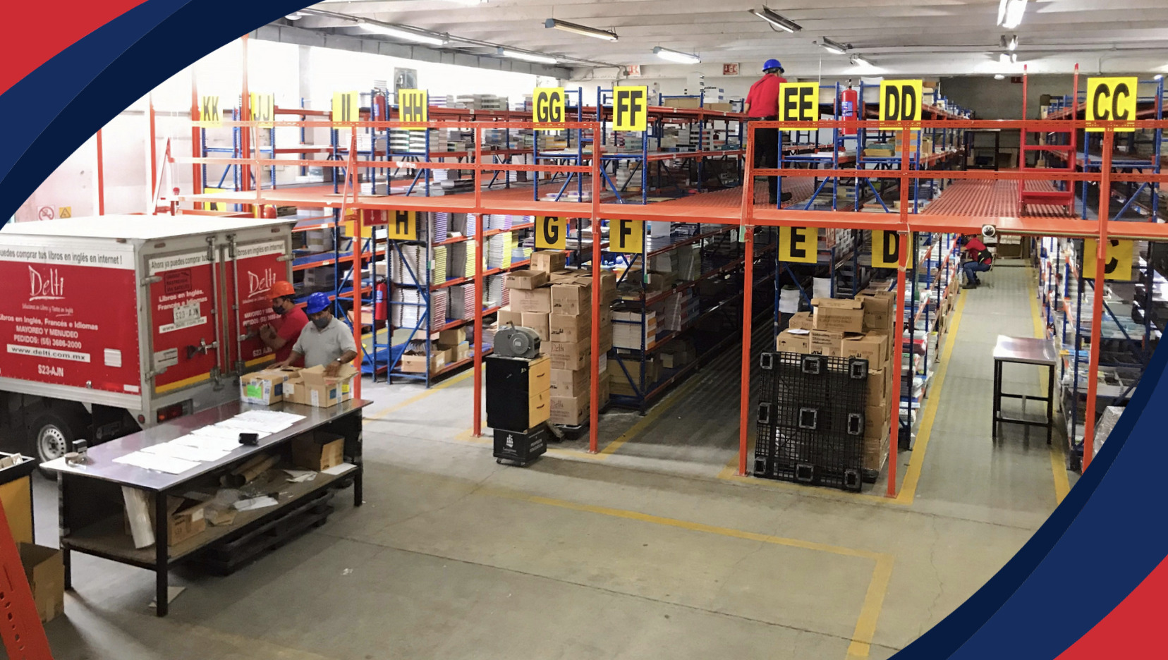 Editorial Delti - Centro de distribución